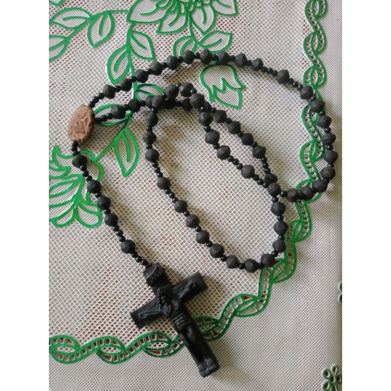 Dignum rosary with Jesus crucifix ukit blessed and ritualized | Shopee ...