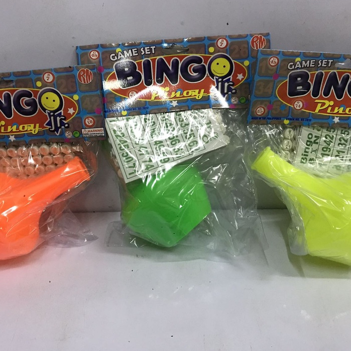 Traditional Bingo Lotto Lottery Family Bingo Game Set -Cards Counters ...