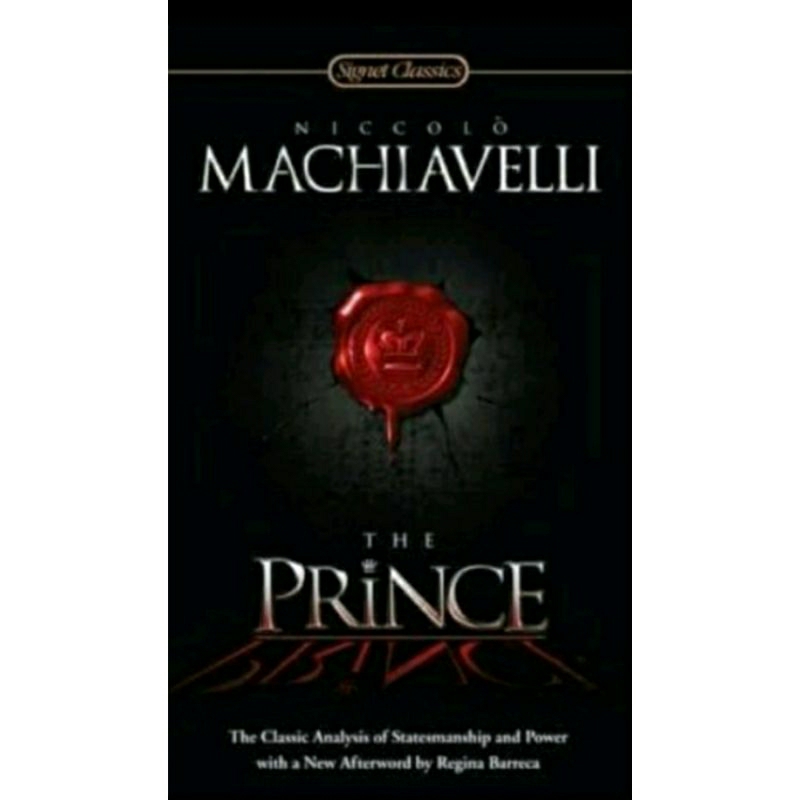 THE PRINCE BY:NICCOLO MACHIAVELLI | Shopee Philippines