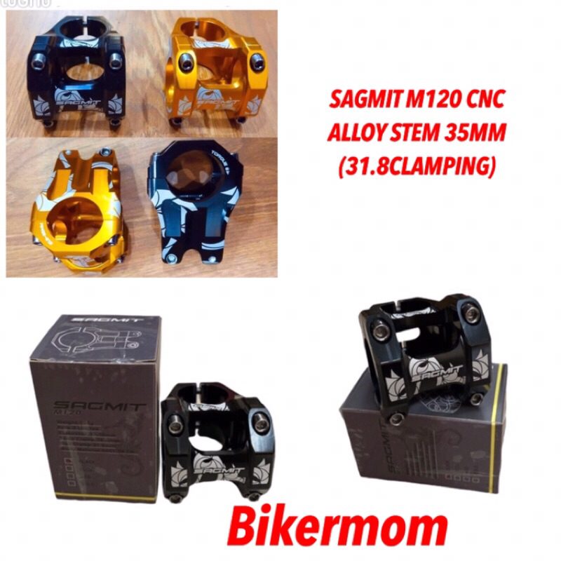 SAGMIT M120 CNC ALLOY STEM 35MM (31.8CLAMPING) | Shopee Philippines