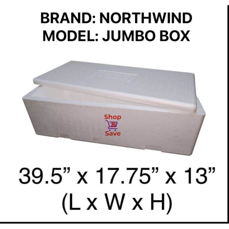 ‼️SALE ALERT‼️STYRO BOX / JUMBO BOX / NORTHWIND BRAND | Shopee Philippines