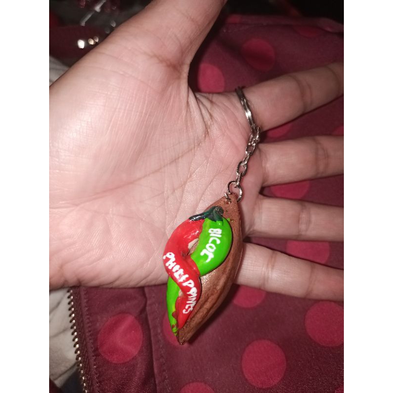 bicol pili souvenir keychain | Shopee Philippines