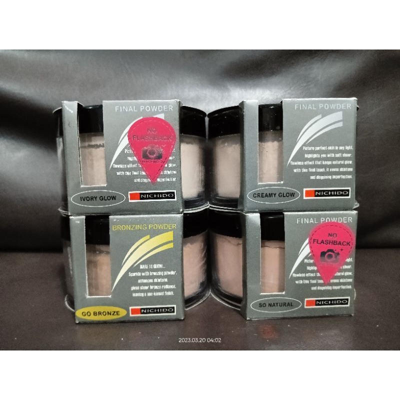 Nichido Final Powder 25g | Shopee Philippines