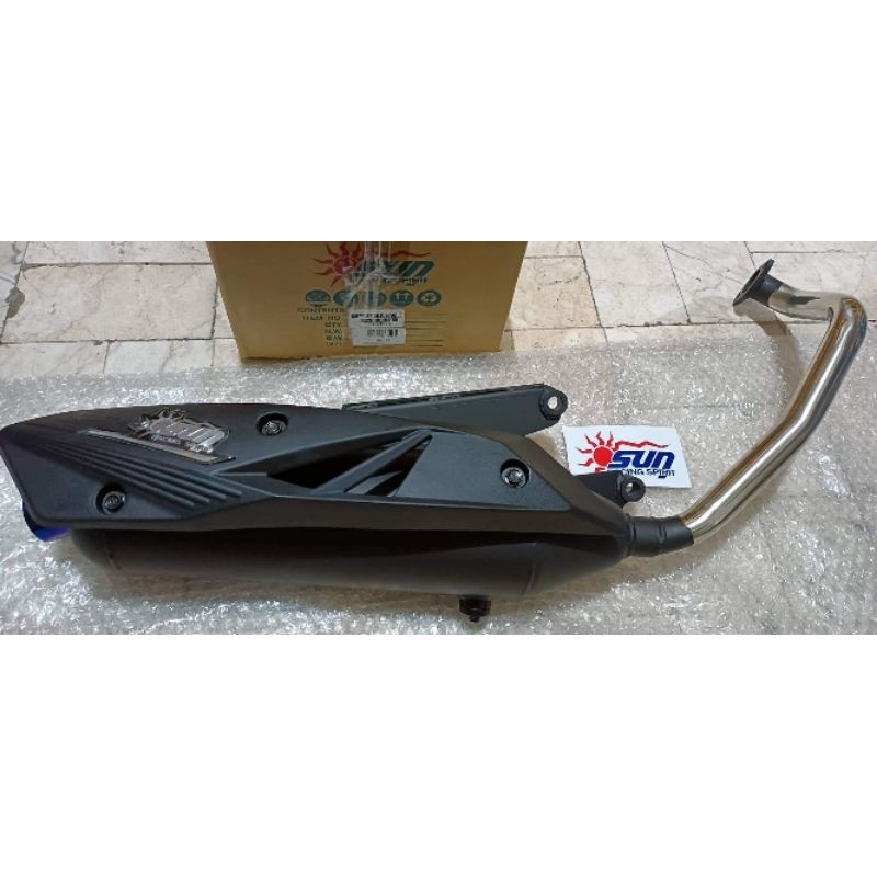 SUN RACING ADJUSTABLE PIPE V2 BLUE TIP [ORIGINAL] | Shopee Philippines