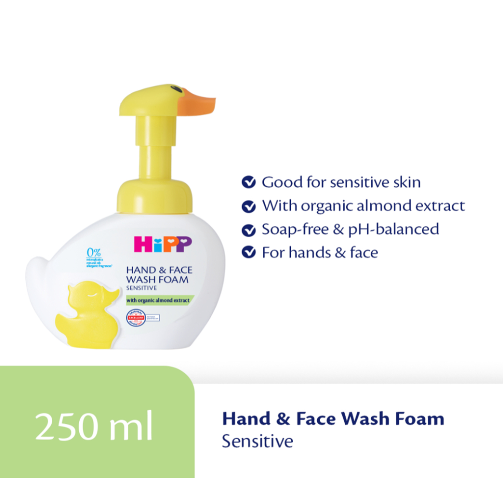 HiPP Hand & Face Wash Foam 250ml | Shopee Philippines