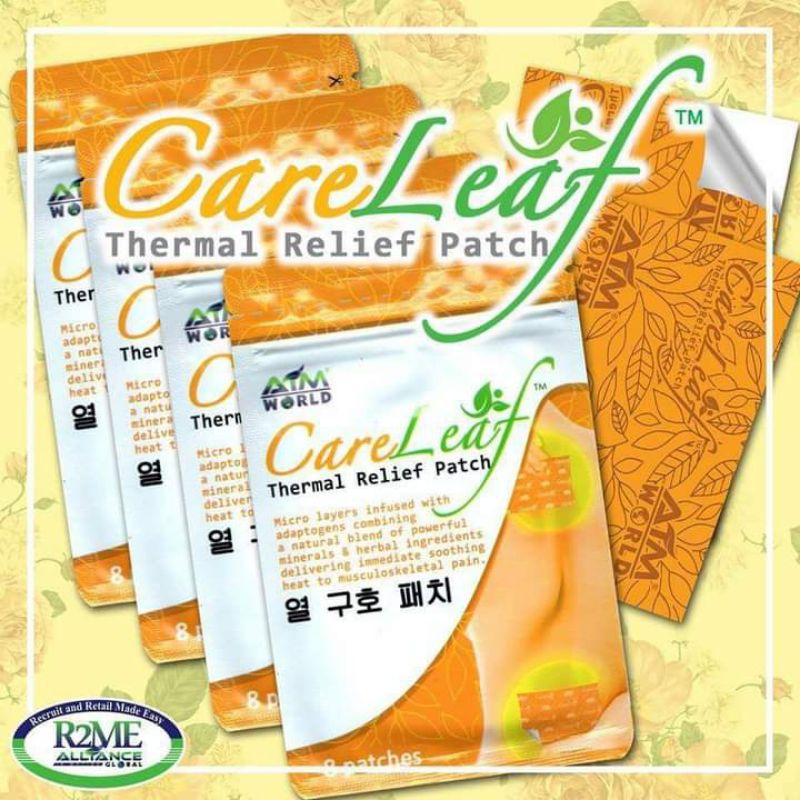 [AUTHENTIC] Careleaf thermal Relief Patches/EC Products 1 Pack 8 ...