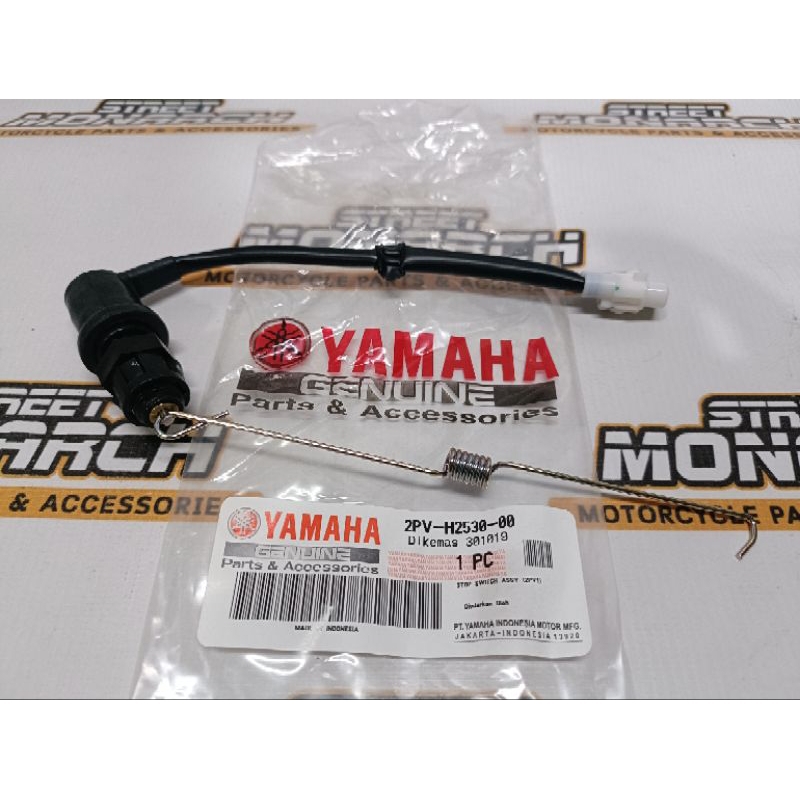 GENUINE YAMAHA BRAKE LIGHT SWITCH (2PV–H2530–00 REAR STOP SWITCH ASSY) FOR SNIPER 150 V1&V2/155 ...