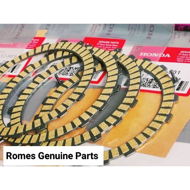 HONDA RS 125 Fi & XRM 125 Fi CLUTCH LINING SET 4 PIECES | Shopee ...