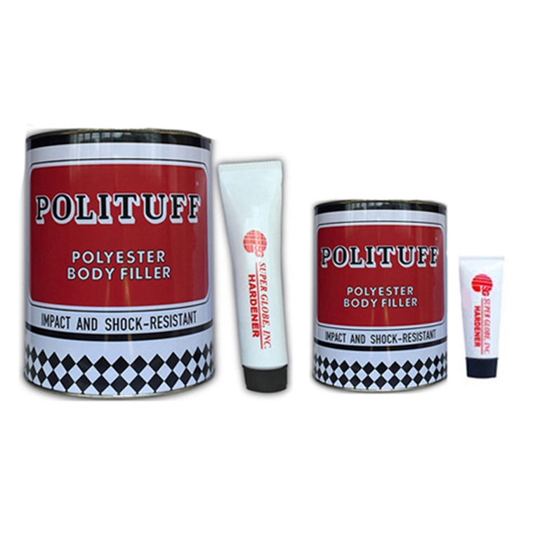 Polituff Polyester Body Filler with Hardener Pang-masilya Gallon-lit ...