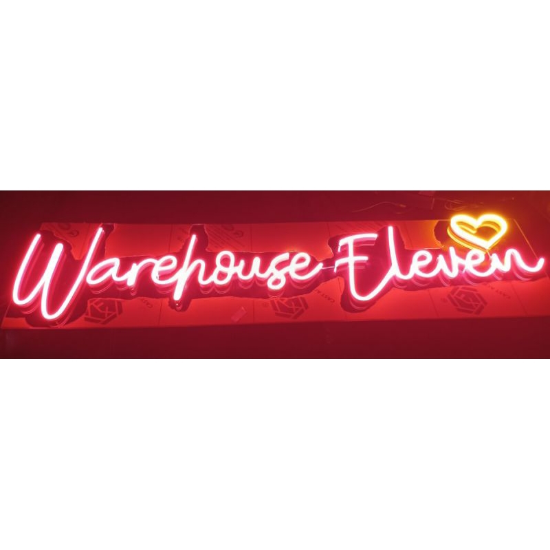 Custom Neon Sign ( Warehouse Eleven ) | Shopee Philippines