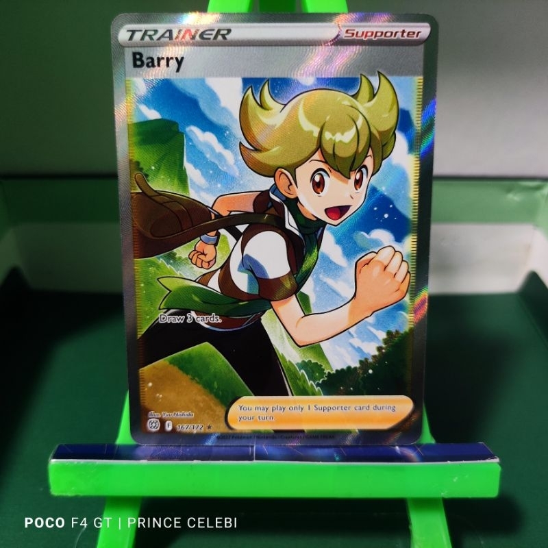 Pokemon TCG - Barry Full Art | Shopee Philippines