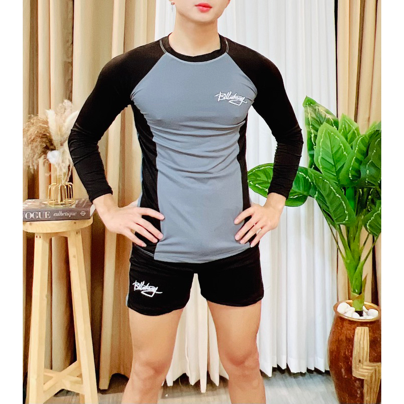 Rush Guard Terno For Men can Fit Medium-XL Frame | Shopee Philippines