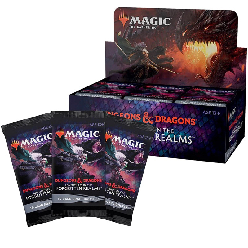 Magic The Gathering Adventures in the Forgotten Realms Draft Booster ...