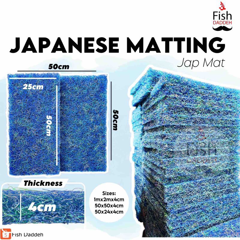 Japmat Koi Pond Filter Japanese Matting | Shopee Philippines