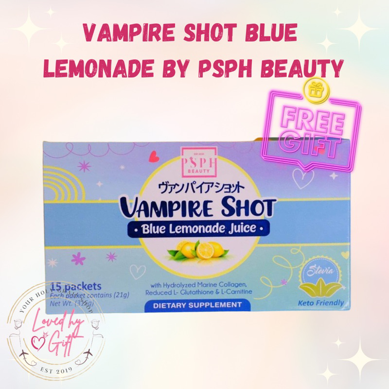 VAMPIRE SHOT BLUE LEMONADE by PSPH Beauty (Available Onhand & with ...