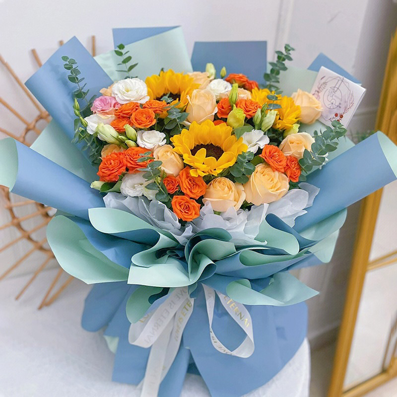 20pcs Two-Sided Wrappers Flower Bouquet Wrappers | Shopee Philippines