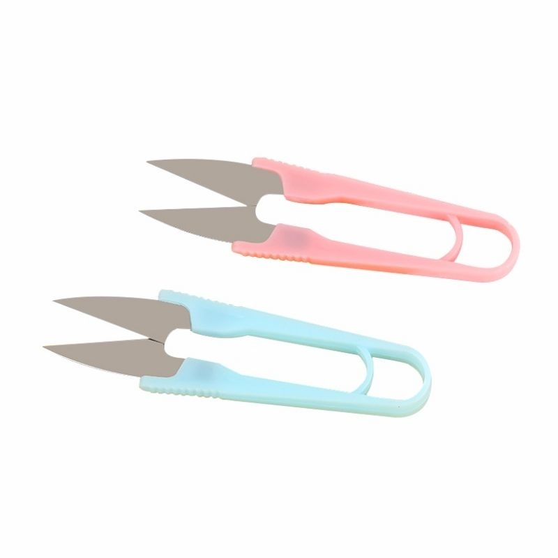Japanese Plastic Thread Spring Scissors Gunting Tool Thread Scissors ...