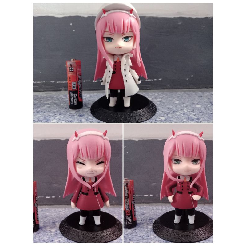 DARLING in the FRANXX Zero Two Anime Chibi Action Figure Toys (KO/BL ...