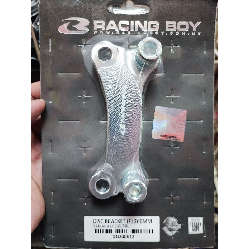 RACINGBOY DISC BRACKET (FRONT) 260MM FOR SNIPER135 | Shopee Philippines