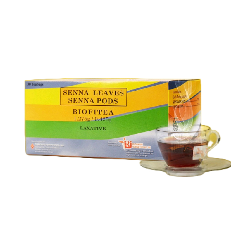 BIOFITEA:Senna Leaves Senna Pods/30 teabags | Shopee Philippines