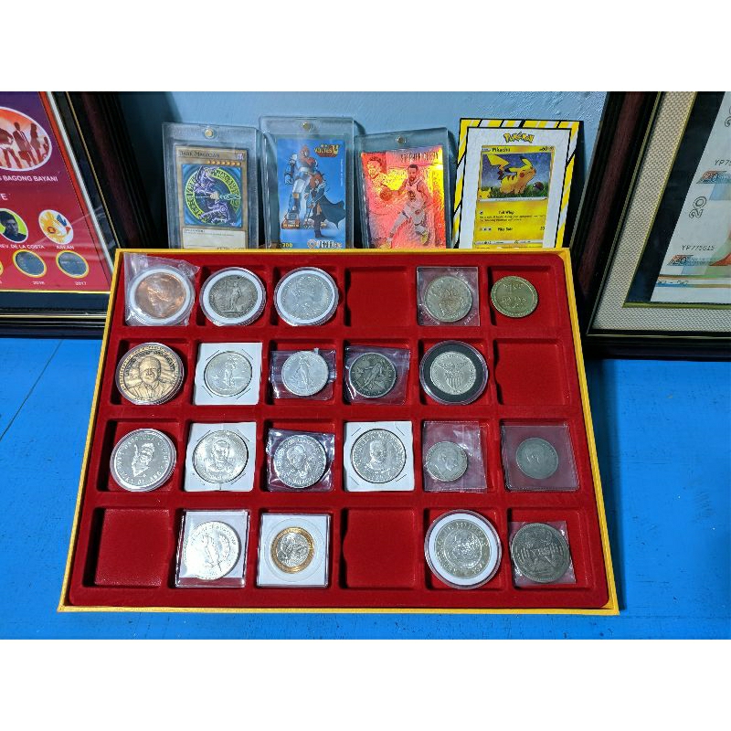 PCCB Display Tray Velvet CoinCapsule CoinFlip Slab holder | Shopee ...