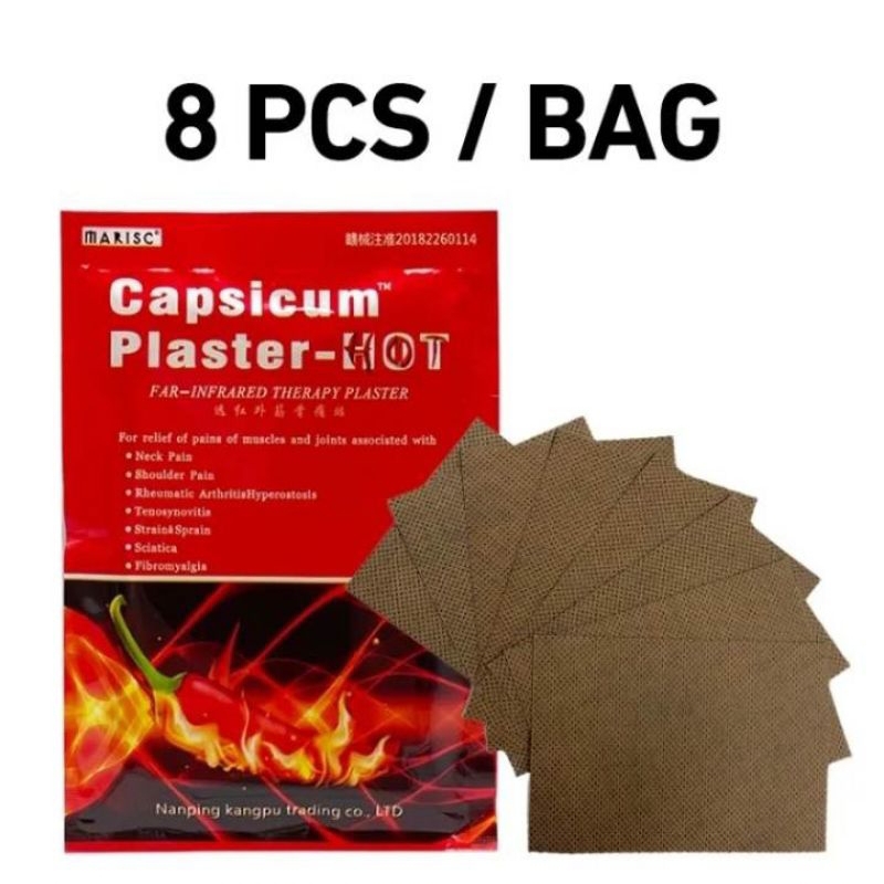 Pain Relief Patches Chinese Medical Capsicum Plaster for Joints Porous ...