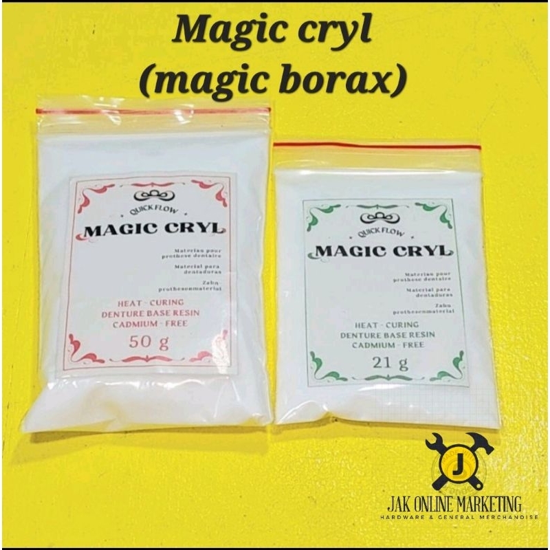 Magic borax or Magic cryl powder for pool table (poolan)/magic pulbos ...