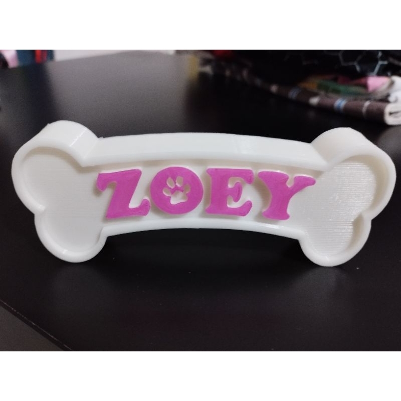 Customized dog name standee (3D Printed) | Shopee Philippines