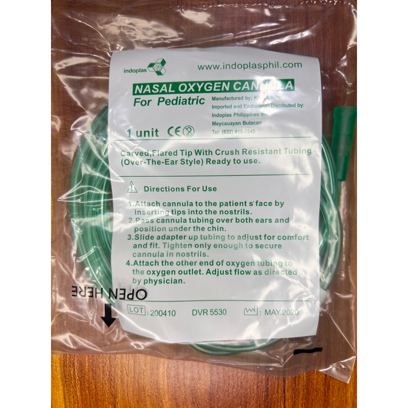 Nasal Oxygen Cannula [Partners/Topcare/Surgitech/Indoplas] (Adult ...