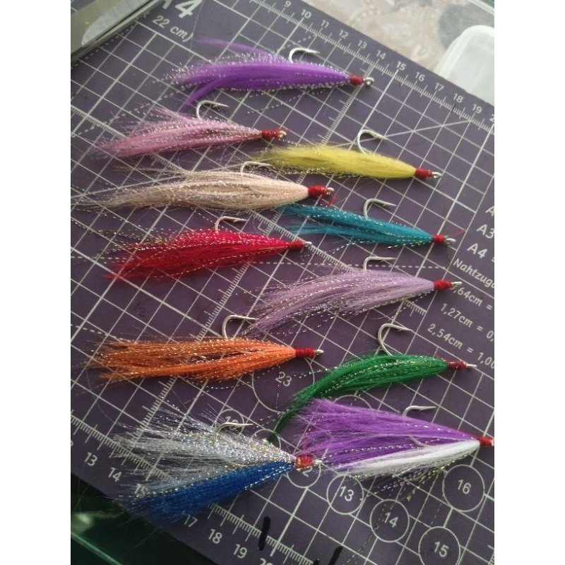 fish lure hook with crystalet crystalit crystalline man made | Shopee ...