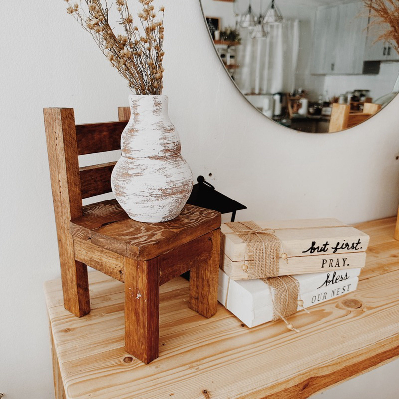 Small Bench Wooden Riser (Charlie) | Shopee Philippines