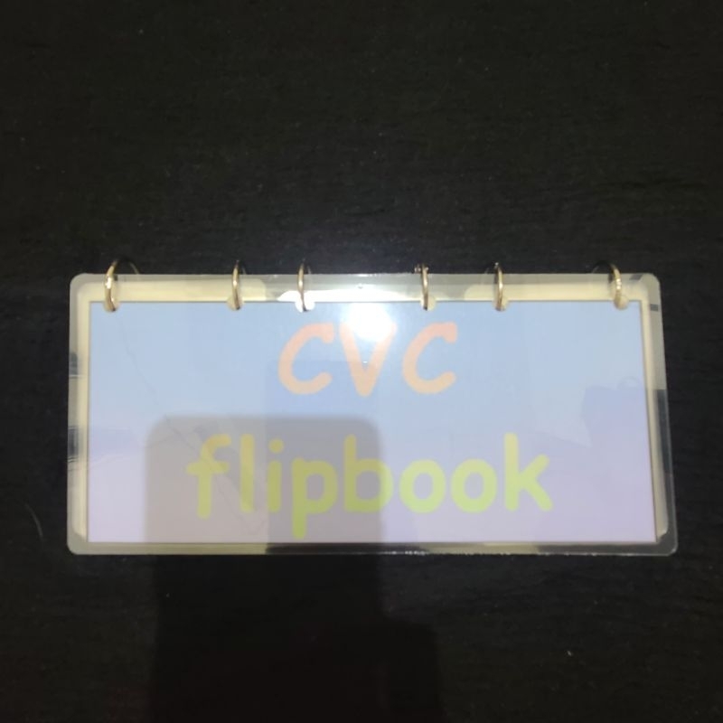 CVC flipbook, vowel words flip cards Laminated | Shopee Philippines