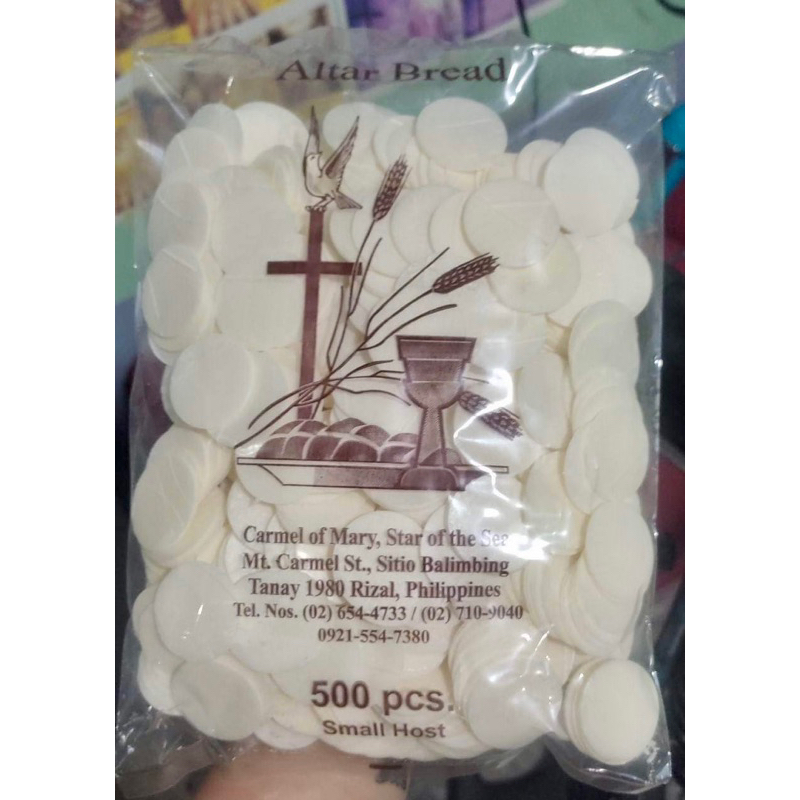 Altar Bread / Ostia / Ostya / Liturgucal Bread / Communion Bread / Mass ...