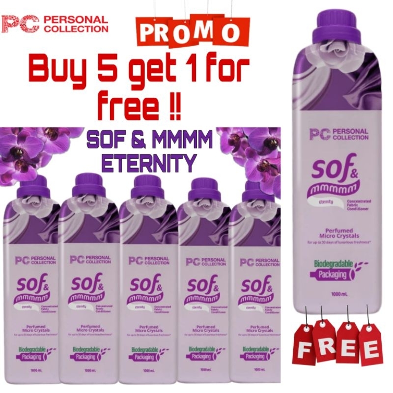 PC SOF&MMM FABRIC CONDITIONER(buy 5+1 FREE) | Shopee Philippines