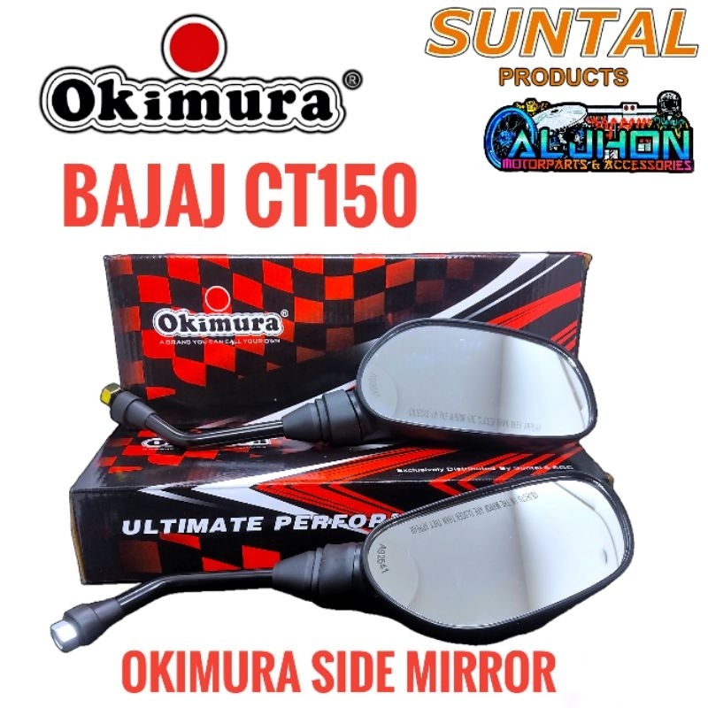 SIDE MIRROR CT150 BAJAJ BOXER OKIMURA BRAND | Shopee Philippines