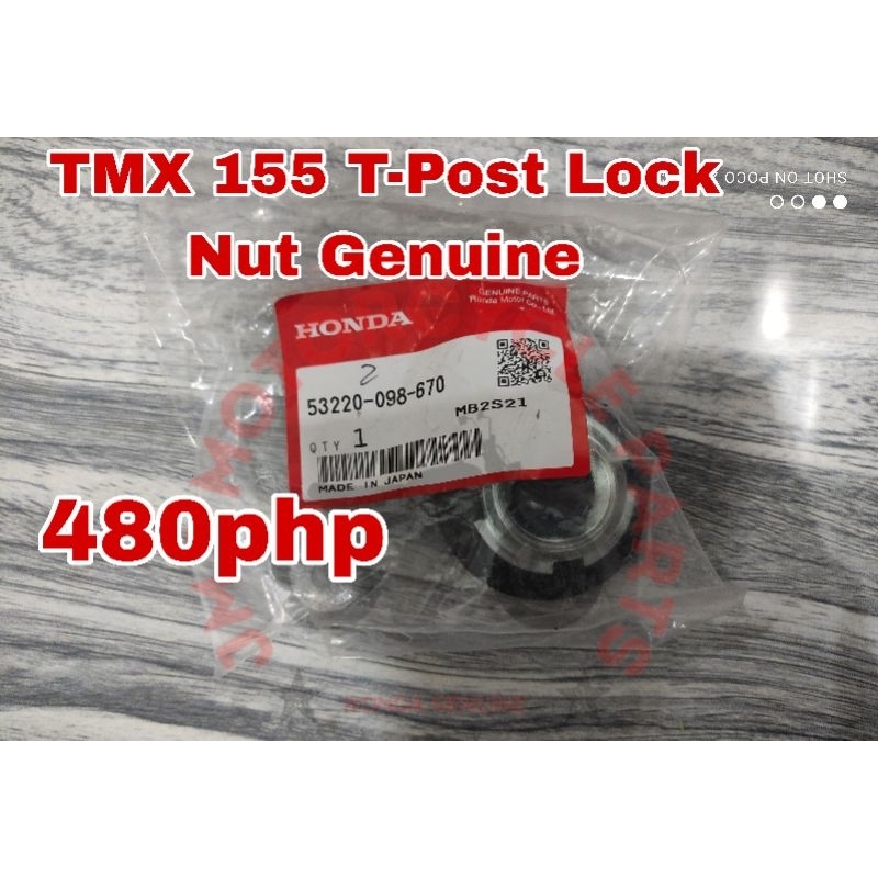 T-post Lock Nut Tmx 155 Honda Genuine | Shopee Philippines