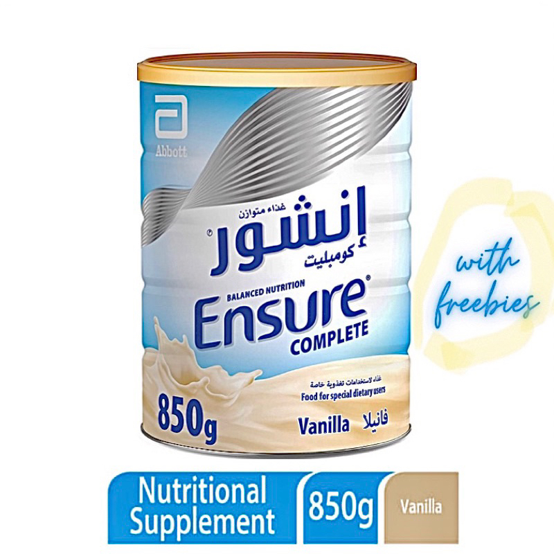 Ensure Complete Vanilla Powder 850g | Shopee Philippines
