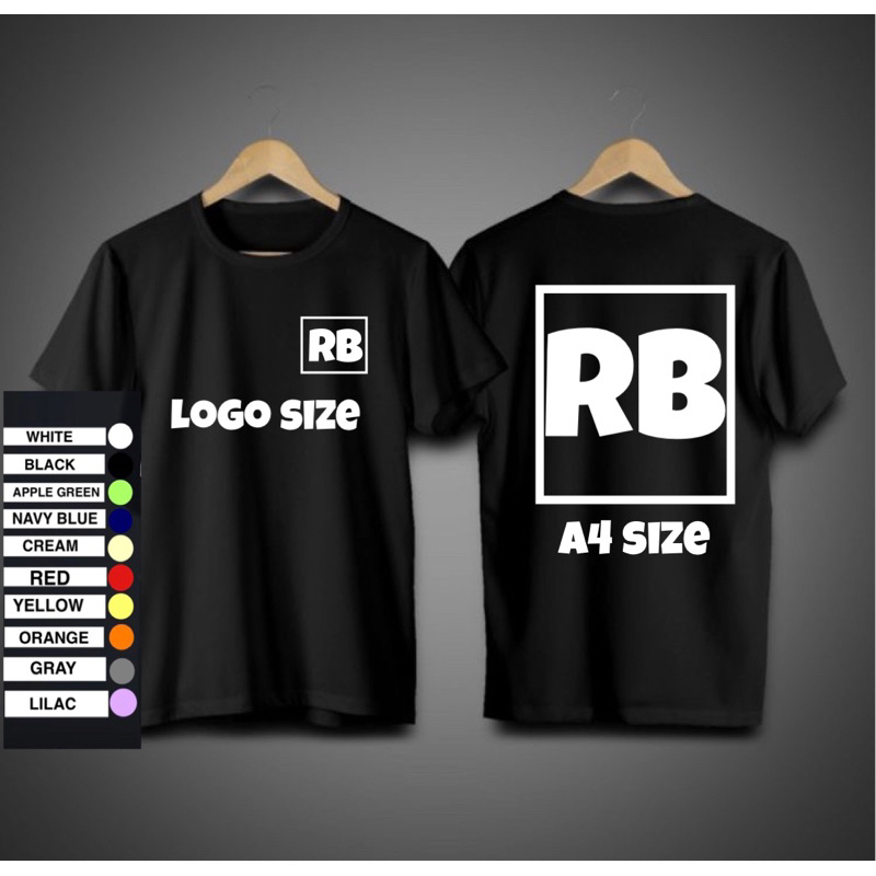 COD Customized / Personalized TShirt Printing DTF PRINT (DIRECT TO FILM ...