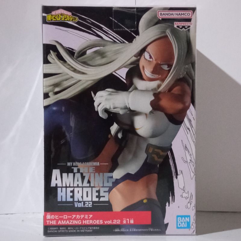 Bandai My Hero Academia Mirko The Amazing Heroes Figure Vol. 22 ...