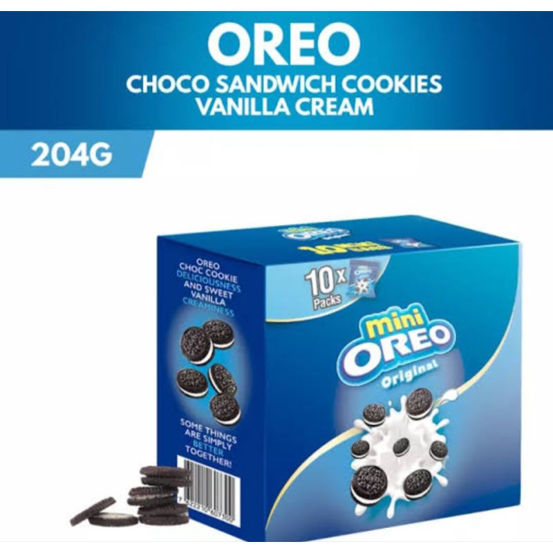 Oreo Mini Vanilla Cookies 204g | Shopee Philippines