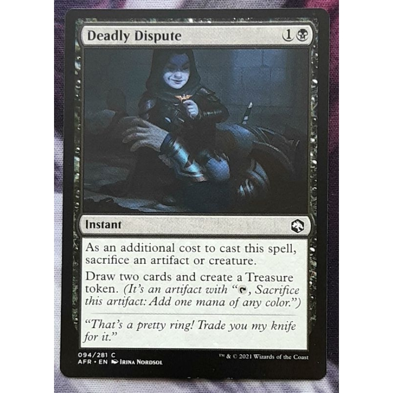 Deadly Dispute FOIL NM MTG Instant Common | Shopee Philippines