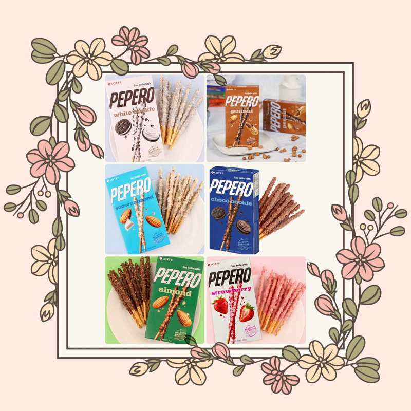 Lotte Pepero Sticks Korean Snacks Shopee Philippines