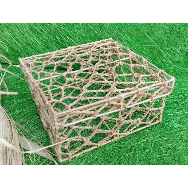 Abaca box 7*7*3 inches | Shopee Philippines
