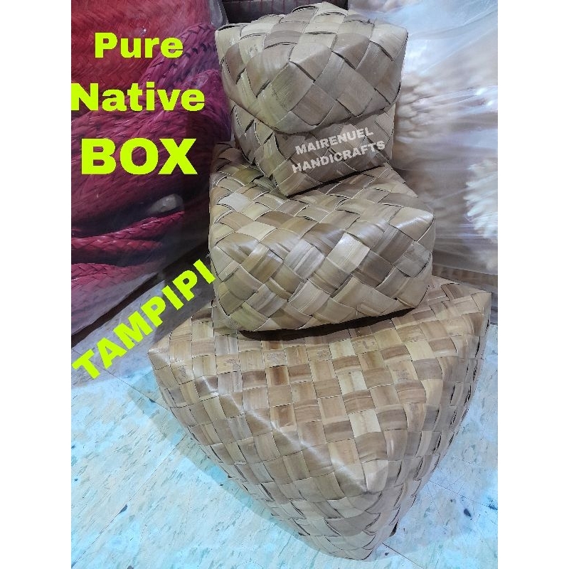 Native Tampipi Box (unique) | Shopee Philippines