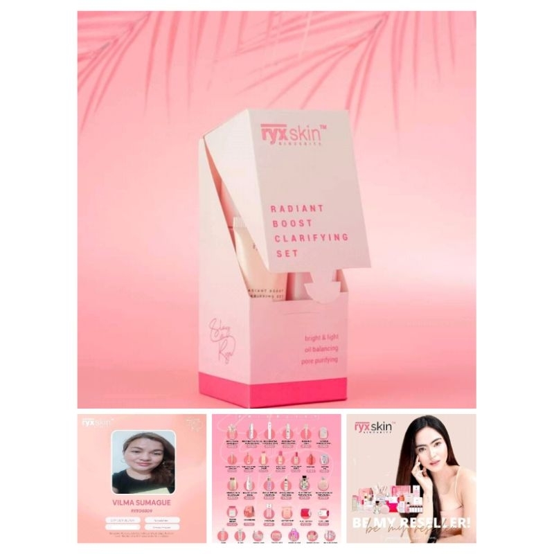 RYXSKIN RADIANT BOOST CLARIFYING SET ( Made in the Philippines -Korea ...