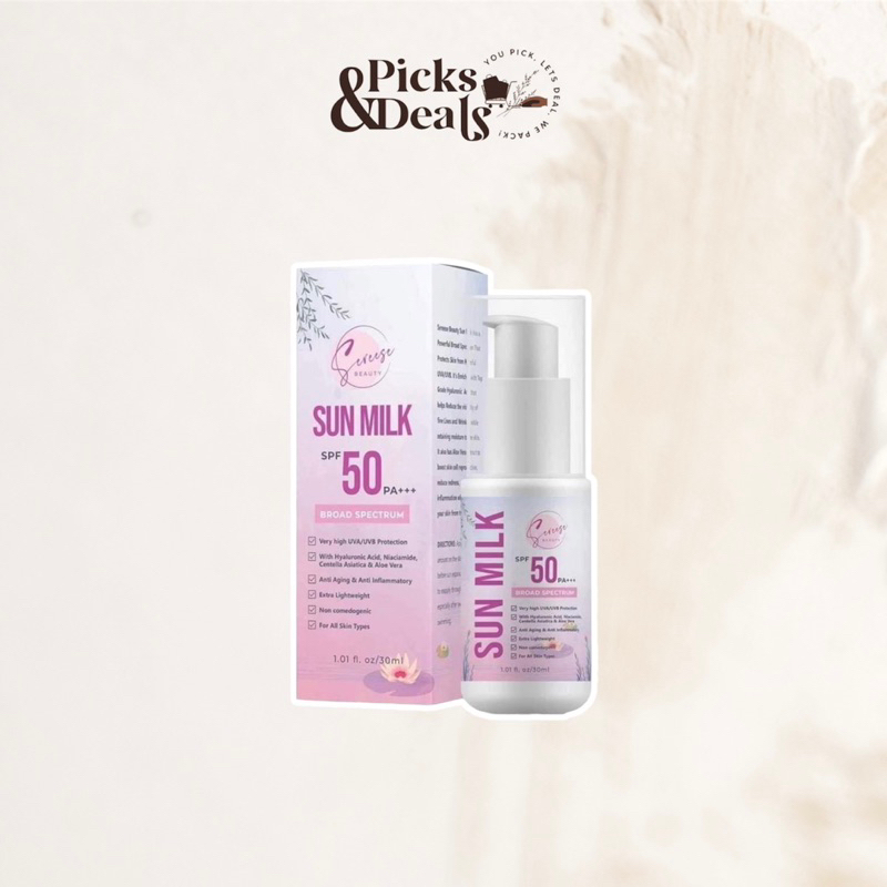 PND Beauty - Sereese Beauty Sunmilk 30ml Sunscreen Sunblock SPF 50 ...