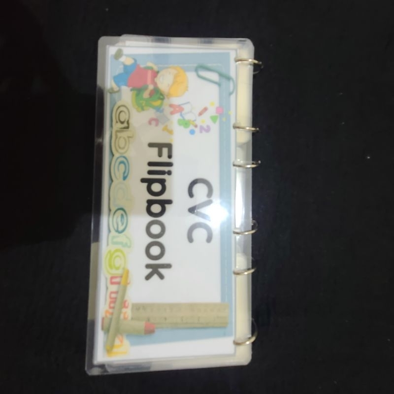 CVC flipbook, vowel words flip cards Laminated | Shopee Philippines