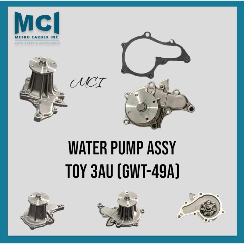 WATER PUMP ASSEMBLY Toyota 3AU GWT-49A | Shopee Philippines