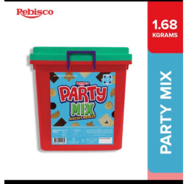 (LOWEST PRICE)Rebisco Party mix bscuit medley(1.68) | Shopee Philippines