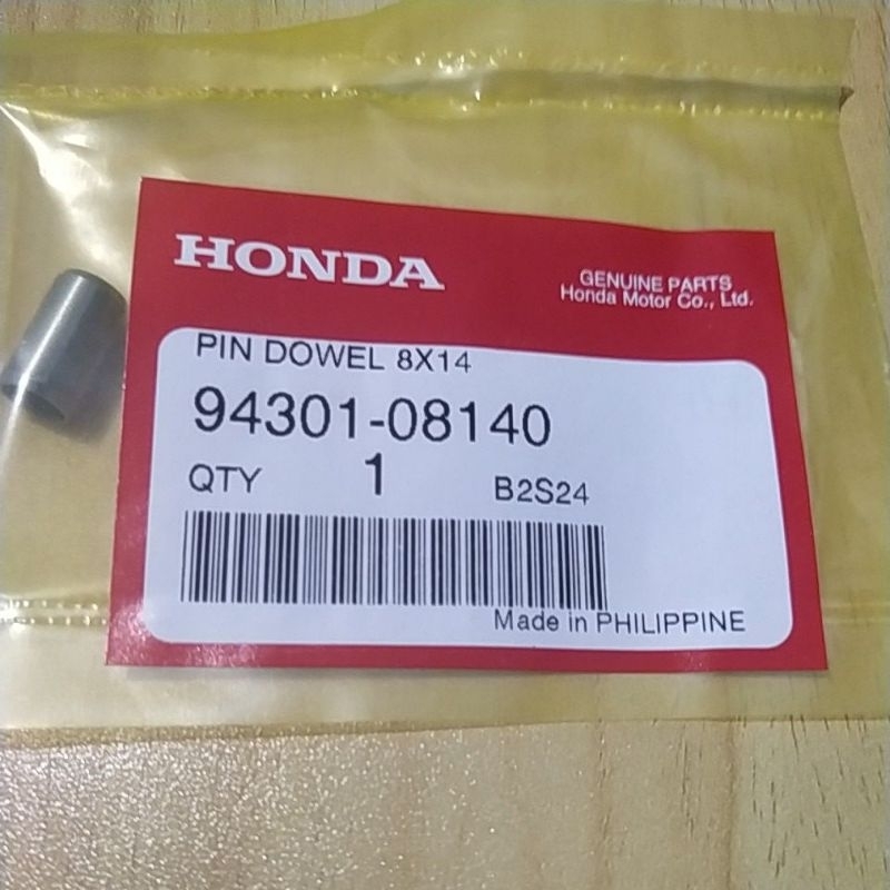 Honda Genuine Pin Dowel ( 8x14 ) | Shopee Philippines